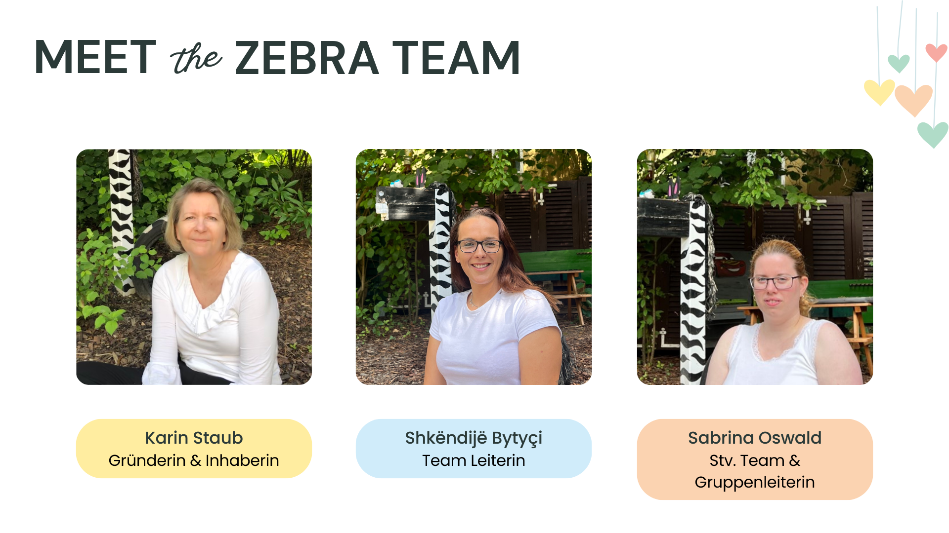 Unser Team – Kita Zebra